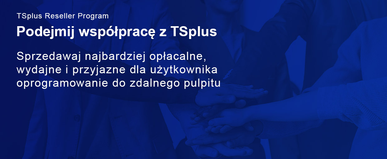 Pulpit zdalny - zabezpieczony dostęp do zasobów informatycznych - TSPlus Pulpit zdalny - zabezpieczony dostęp do zasobów informatycznych - TSPlus